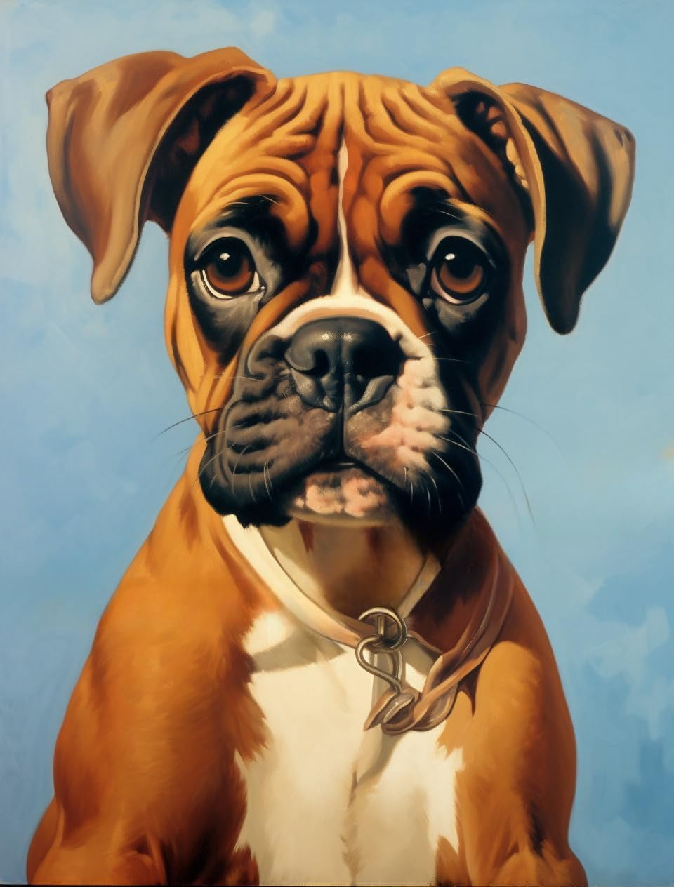 DIY 5D Full Drill Boxer Dog Square Diamond Art Painting by Number Kits ...