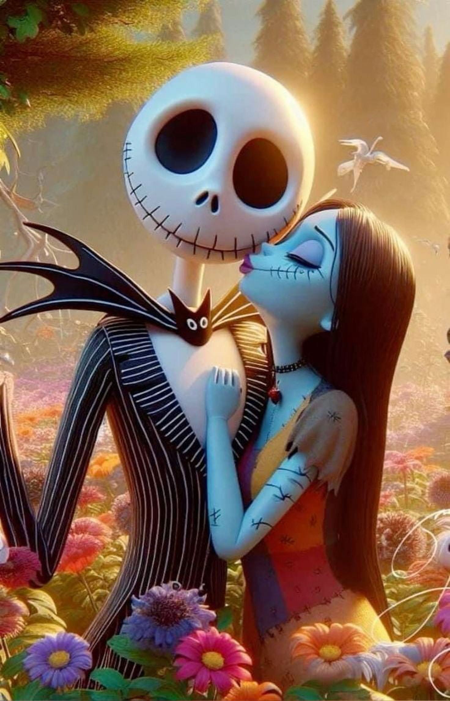 DIY 5D Full Round Diamond Painting Kit The Nightmare Before Christmas ...