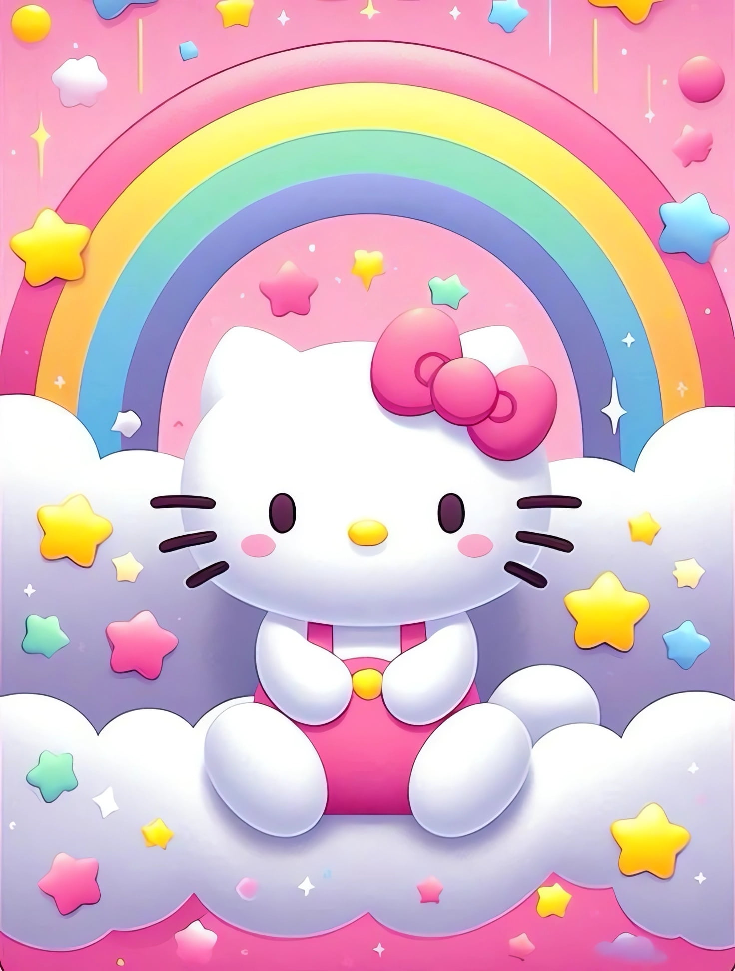 DIY 5D Hello Kitty Diamond Painting Kits for Adults and Kids,Anime ...