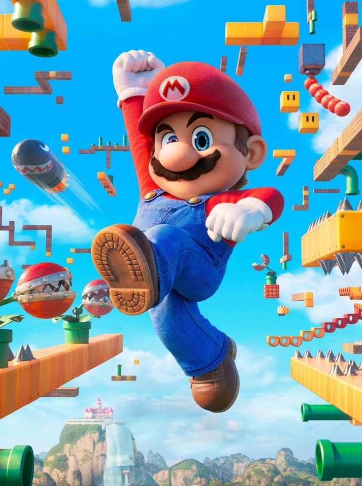 DIY 5D Mario Diamond Art Painting Kits 12x16 inch Full Drill Round ...