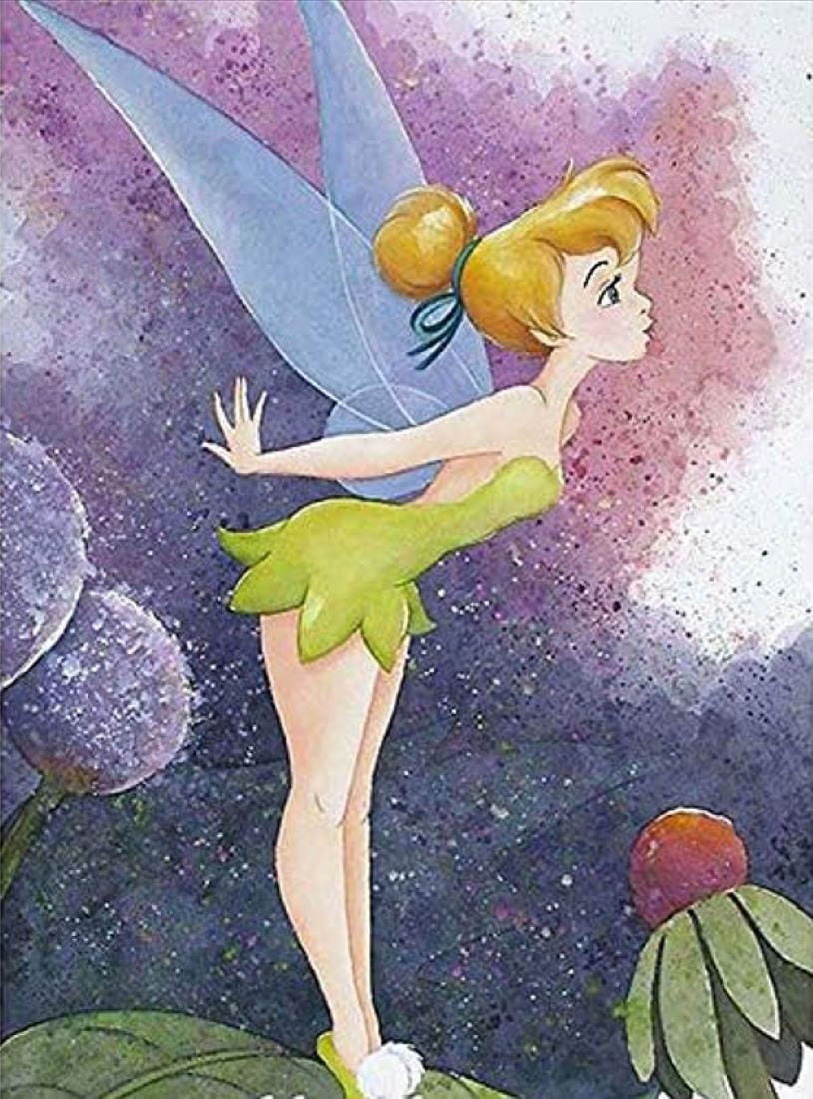 DIY 5D Stitch Diamond Art Kits for Adults Kids, Tinker Bell Paint by ...