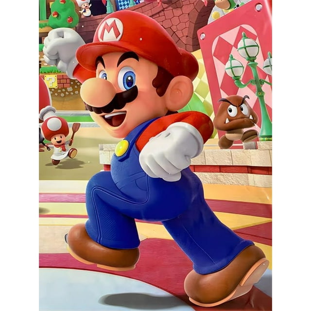 DIY 5D Super Mario Diamond Painting Kits for Adults, Diamond Art for ...