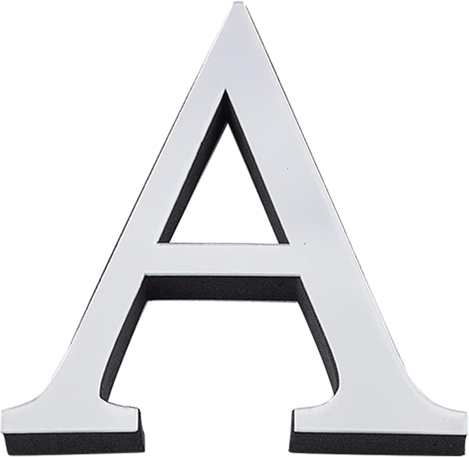 DIY 5PCS Alphabet Mirror Stickers Acrylic 26 Letters 3D Mirror Wall ...