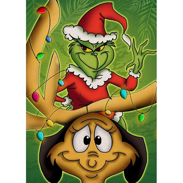 DIY 5d Diamond Painting Kits for Adults The Grinch Full Drill Diamond ...