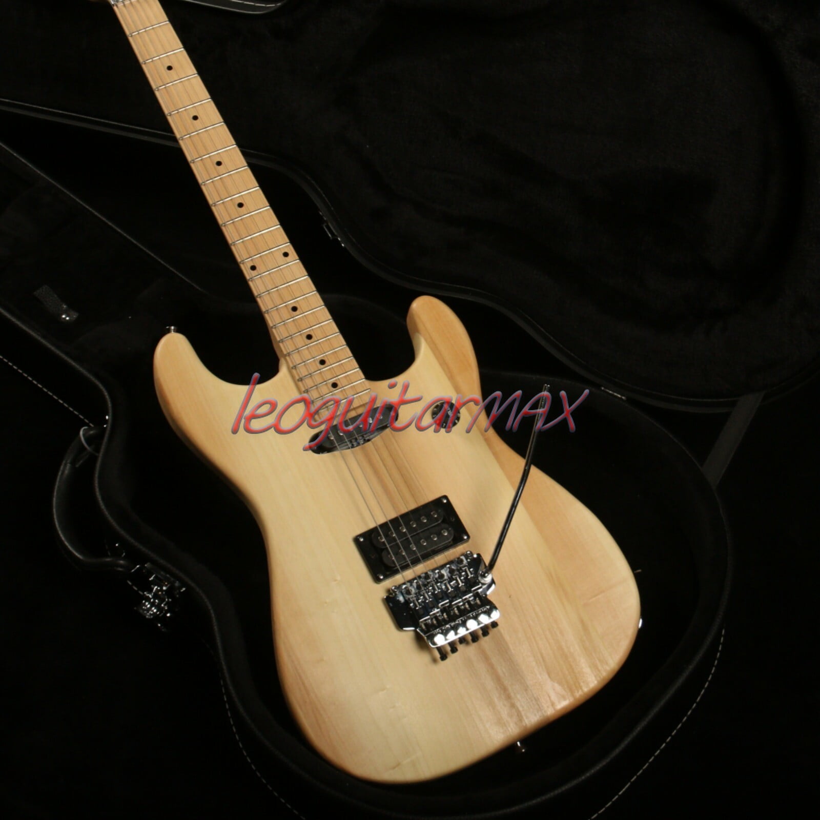 DIY 6-Strings Unfinished Electric Guitar Solid Open HS Pickups Chrome ...