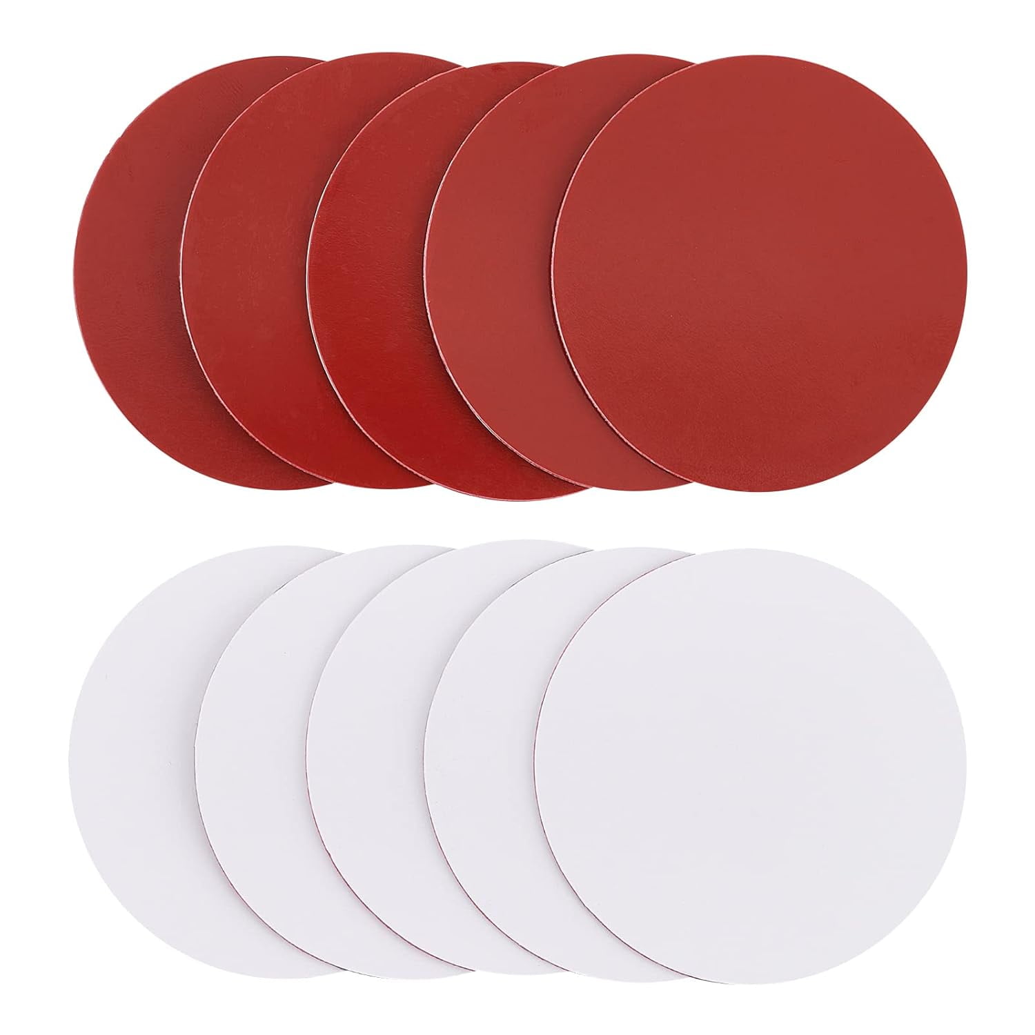 DIY 64 Pieces Round Double Sided Sticky Pads 2 inch Multipurpose Sticky ...