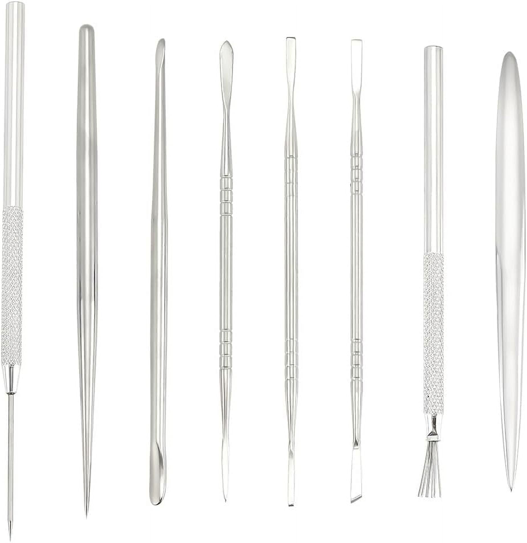 DIY 8 PCS Pottery & Clay Ribbon Sculpting Tools 5.2~6.3inches Stainless ...