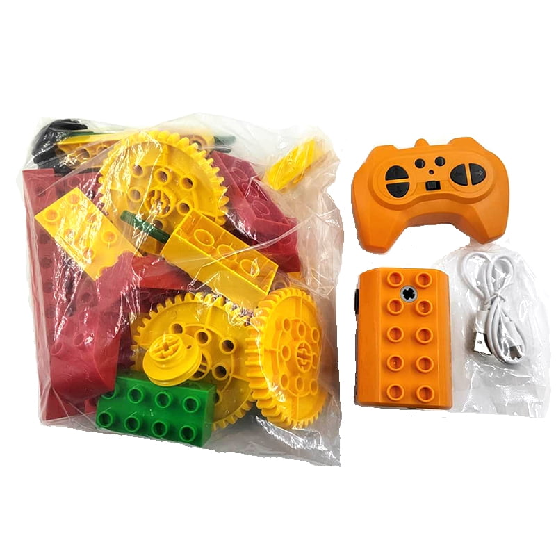 DIY 9656 Large Mechanical Education Building Block Power Function RC ...
