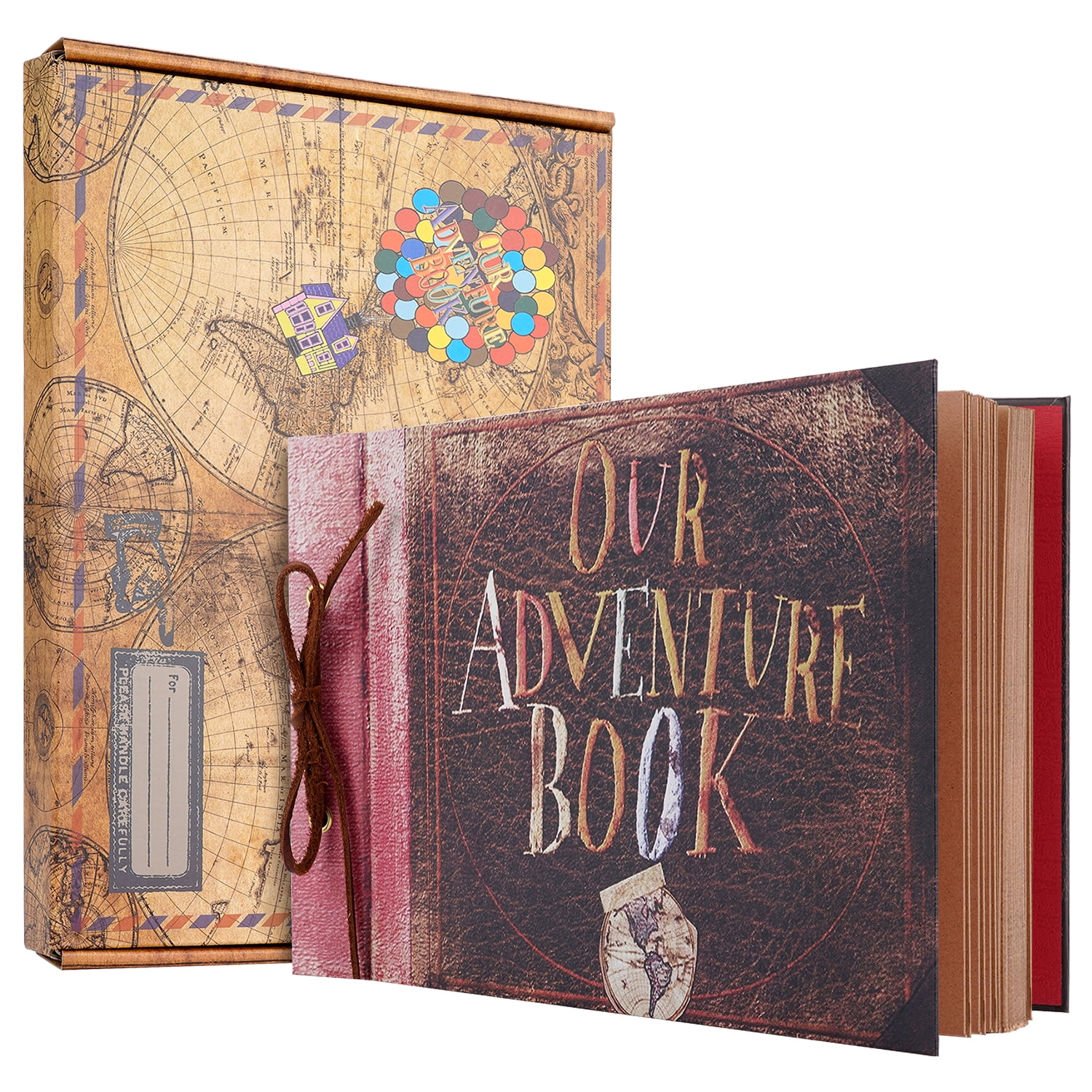 TJT 11.9 X 7.6 Scrapbook Album Our Adventure Book Photo Book for ...
