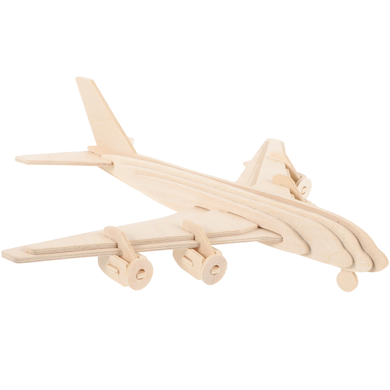 DIY Airplane Model Wooden Kits Models for Adults Puzzles Blank to Draw ...