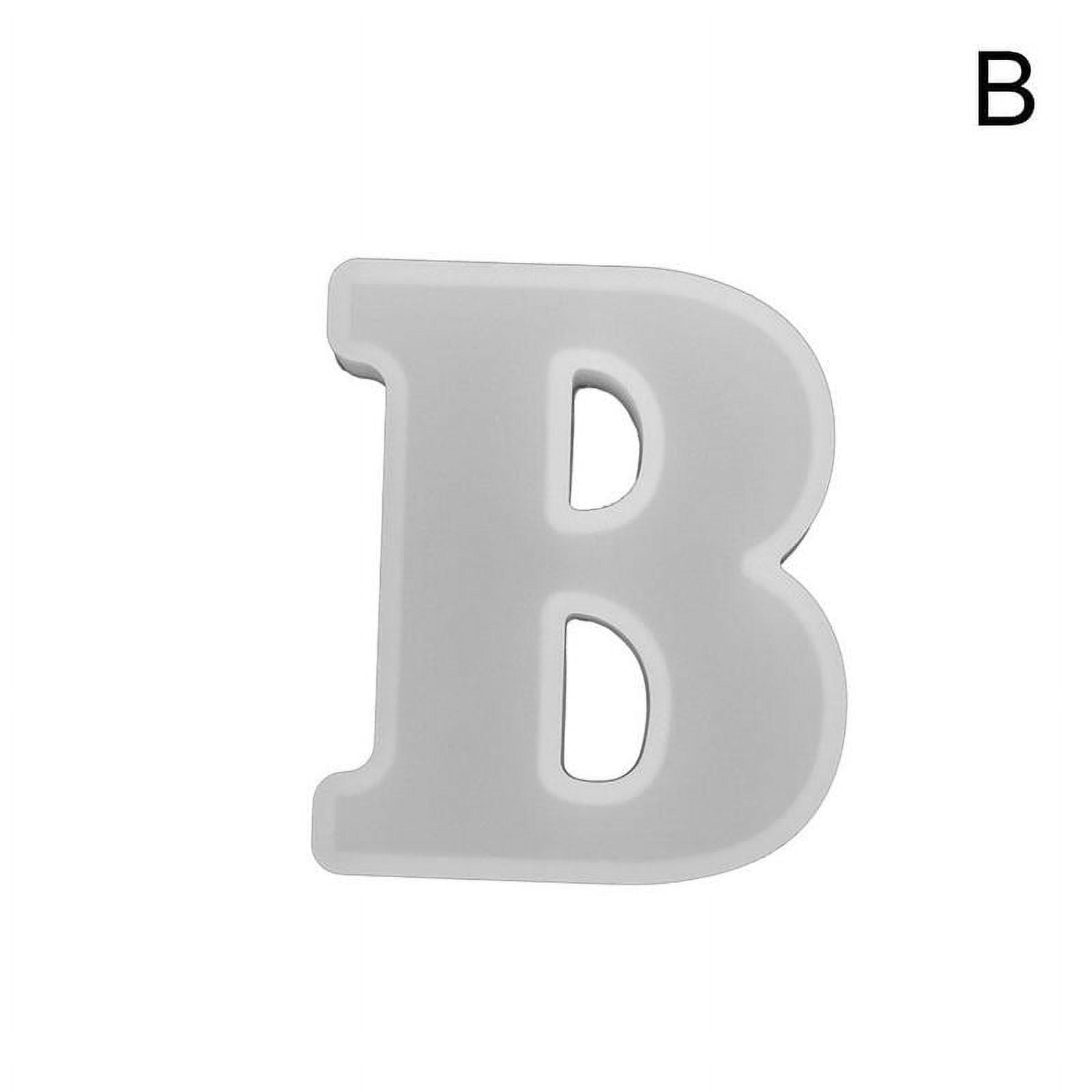 DIY Alphabet Resin Casting Silicone Mould Cake Fondant Baking Supply ...