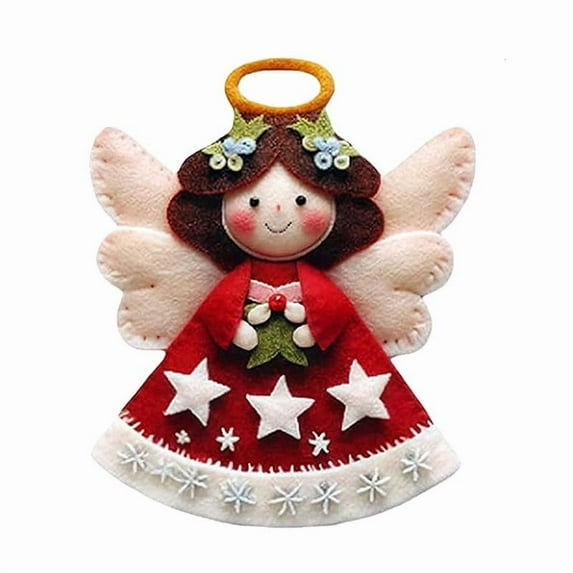 DIY Angel Felt Ornament Kit - 2026 Beginner-Friendly Christmas Craft ...