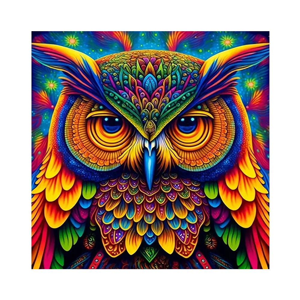 Eco-Friendly DIY Diamond Art Painting Kit - 12x12 Inch, Animal-Themed ...