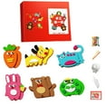 DIY Animal Sewing Kit for Kids Creative Handicraft Craft Set with Soft ...