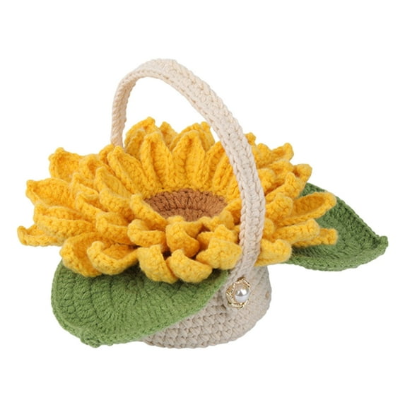 DIY Animals Crochet Starter Kits Plant Crochet Yarn Set Beginners ...