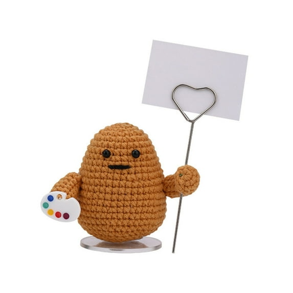 DIY Animals Crochet Starter Kits Plant Crochet Yarn Set Beginners ...