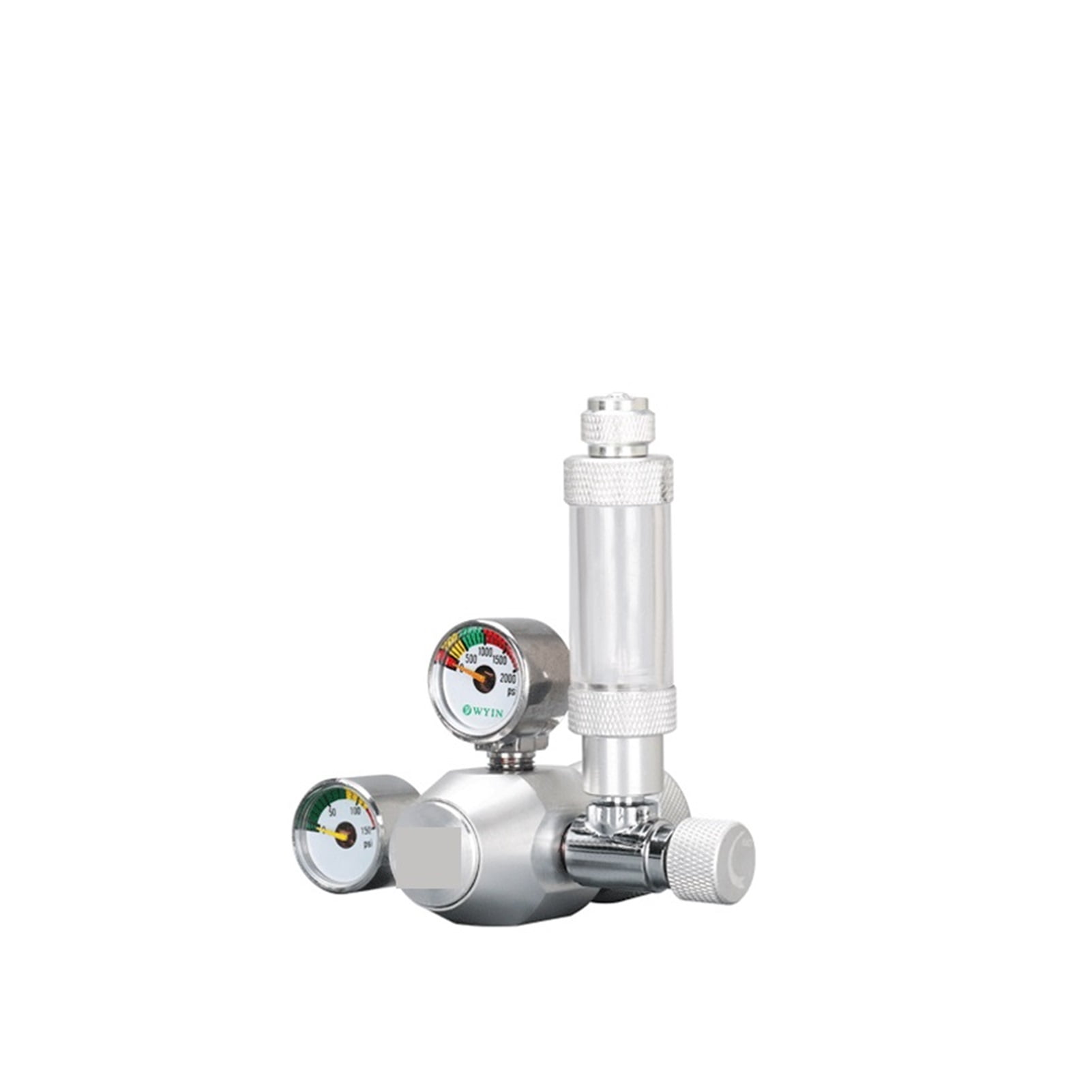 DIY Aquarium CO2 Regulator, 360° Fine-tuning Valve Bubble Counter ...