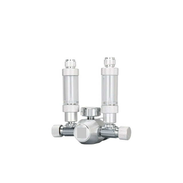 DIY Aquarium CO2 Regulator, 360° Fine-tuning Valve Bubble Counter ...