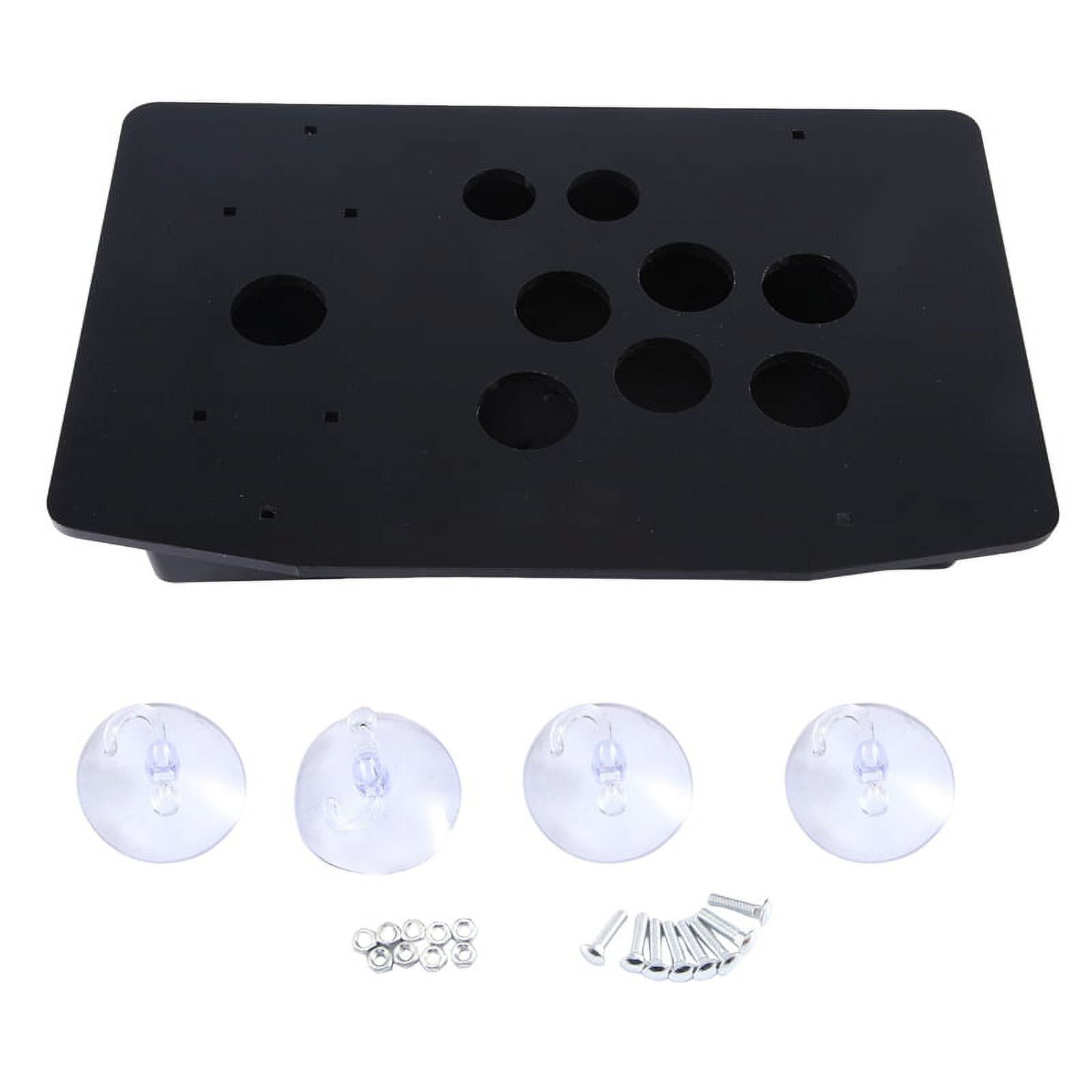 DIY Arcade Joystick Replacement Acrylic Panel Case Handle Arcade Game ...