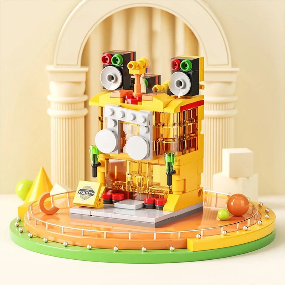 DIY Architecture Castle Lighthouse Street View House Building Blocks ...