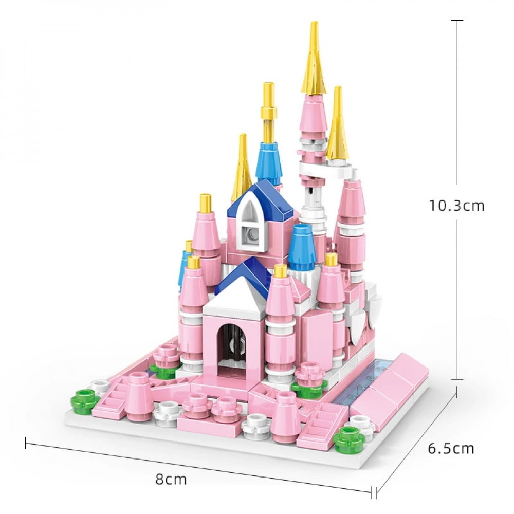 DIY Architecture Castle Lighthouse Street View House Building Blocks ...