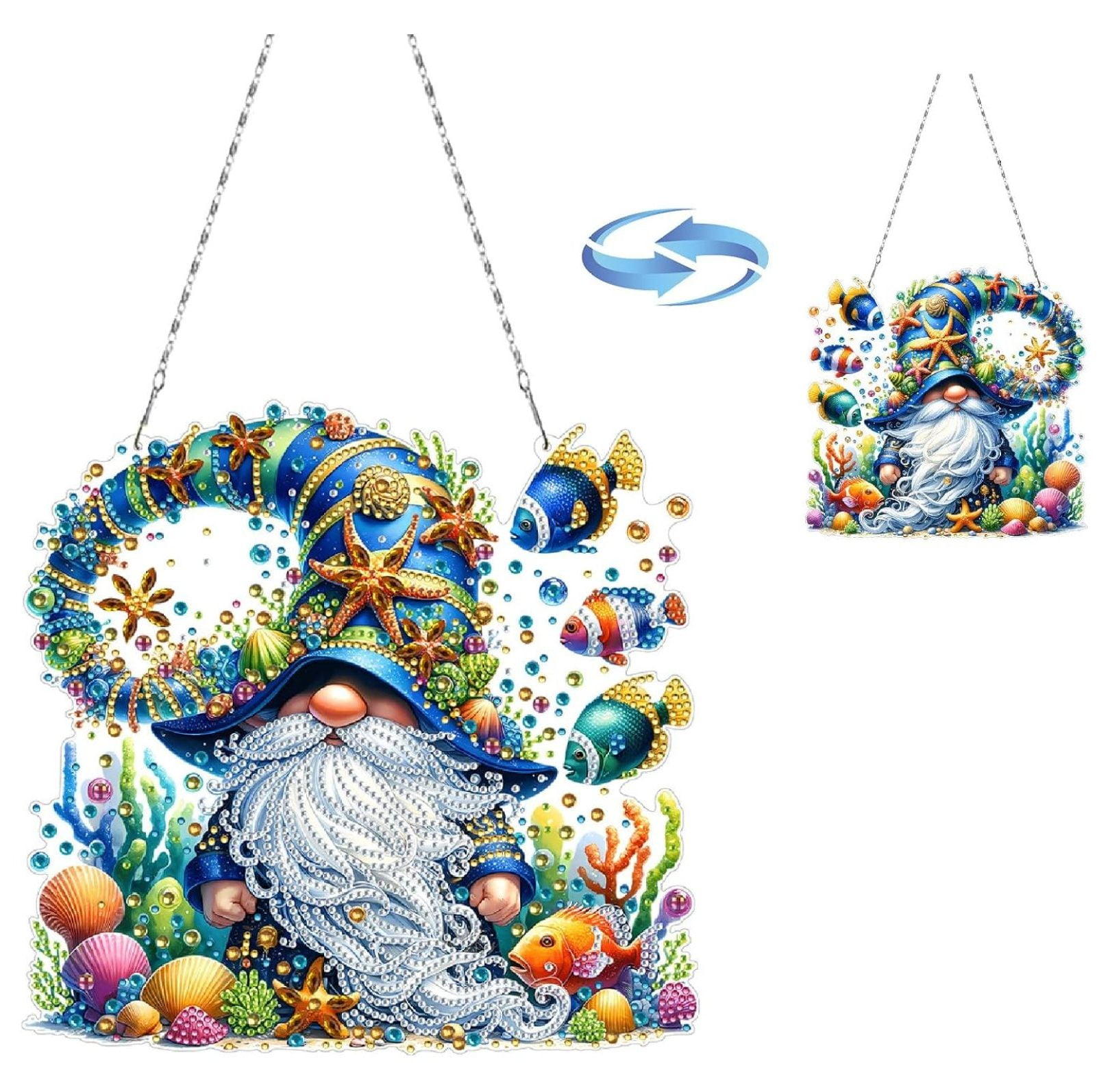 DIY Art Painting Kit Goblin Ornament, 5D Special Shaped Rhinestone ...