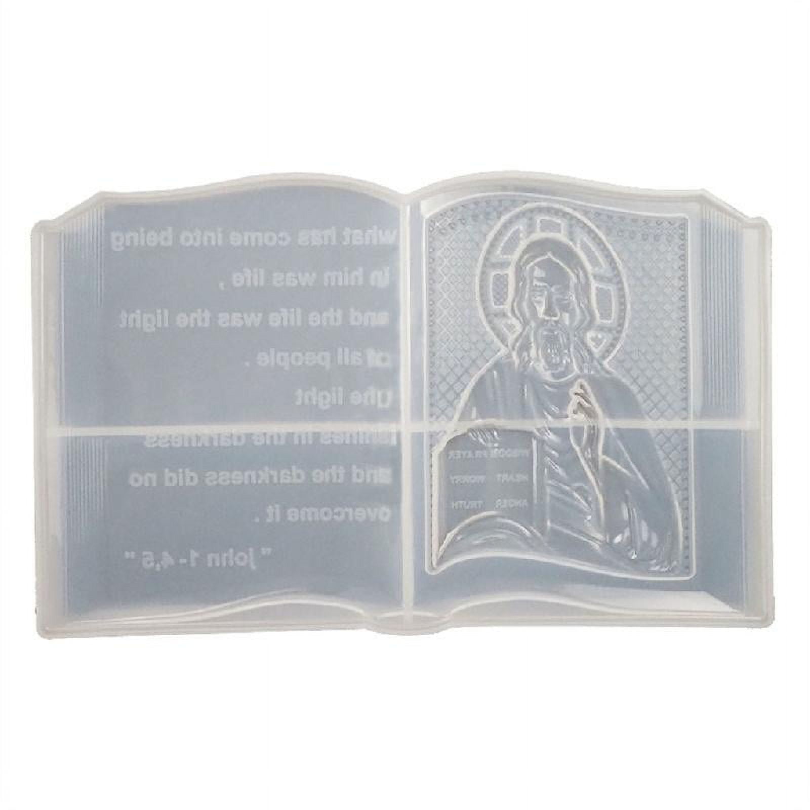 DIY Art Silicone Mold 3D Bible Culture Lightweight Necessary Relief ...