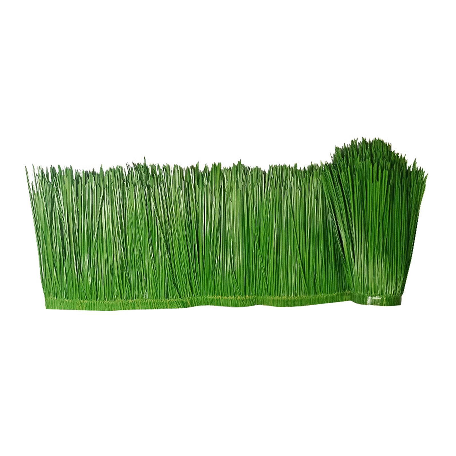 DIY Artificial Palm Thatch Roll PE Synthetic Material Artificial Thatch ...