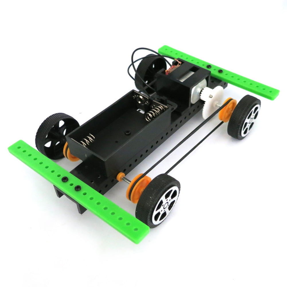 DIY Assembled Electric 4WD Car Vehicle Model Science Teaching Education ...
