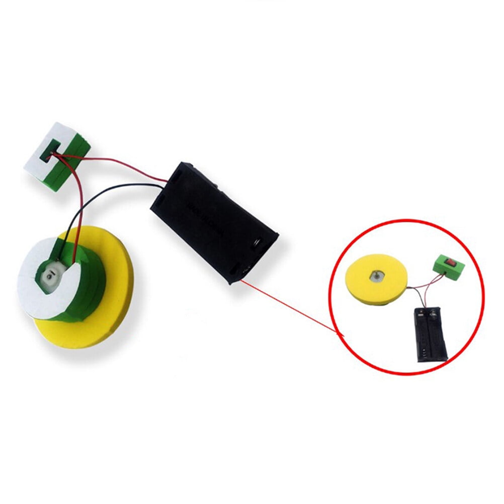 DIY Assembly Toy Electric Electrostatic Snow Model Science Electricity ...