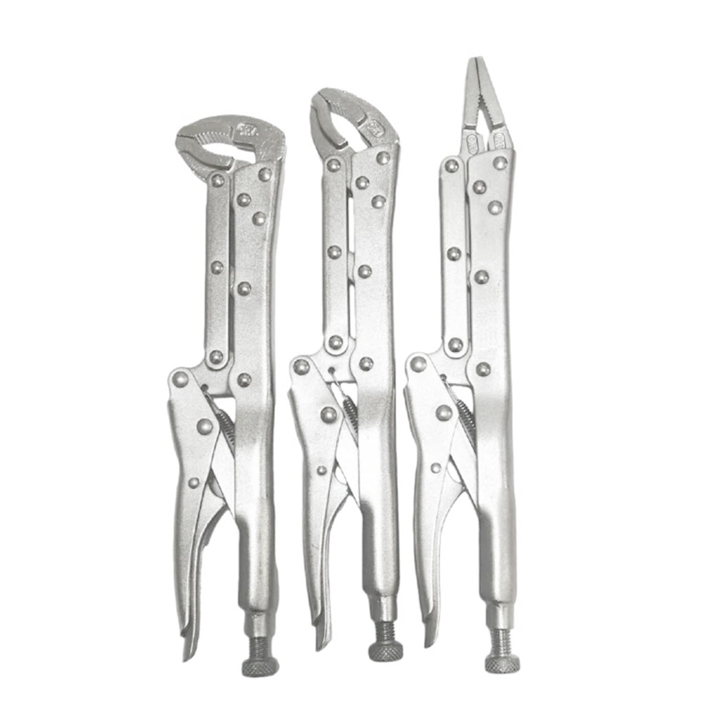 DIY Automotive Pliers Set 12Inch Long Nose Locking Plier Clamping Tool ...