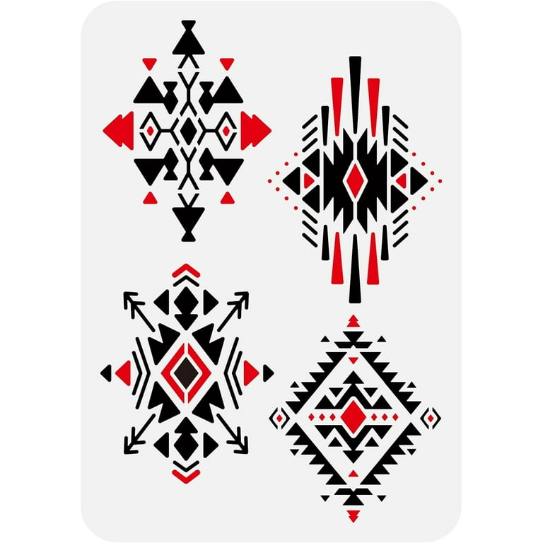 triangle tribal patterns