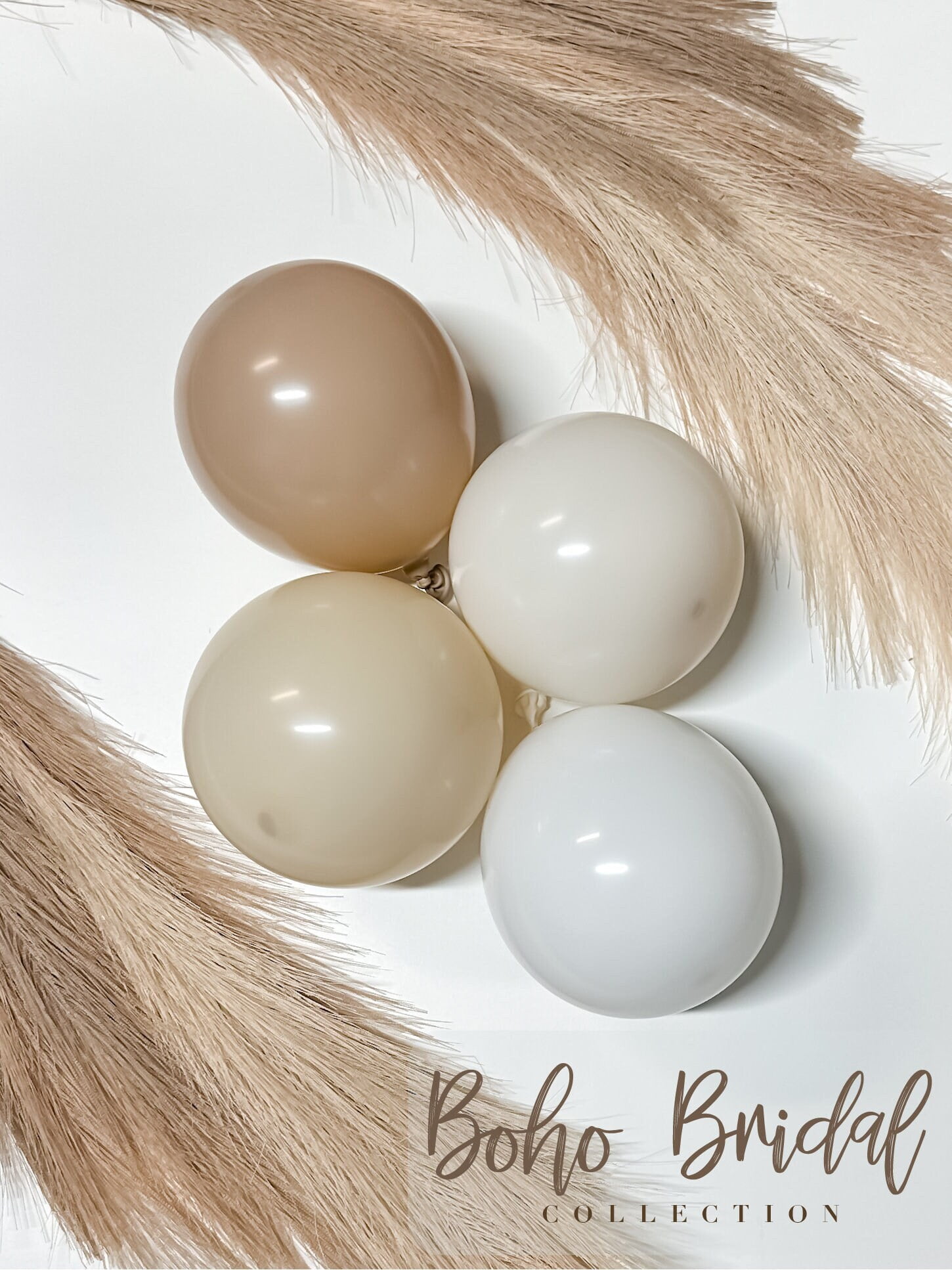 DIY BOHO Bridal Garland Kit, Neutral Balloons, Wedding, Bridal Shower ...
