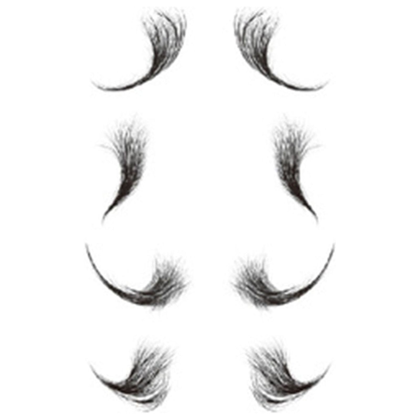 DIY Baby Hair Tattoo Stickers For Women, Hair Edge Styling, Waterproof ...