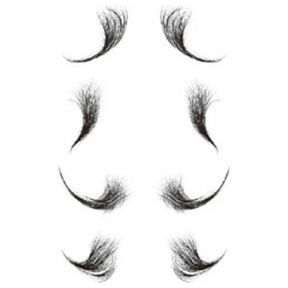 DIY Baby Hair Tattoo Stickers For Women, Hair Edge Styling, Waterproof ...