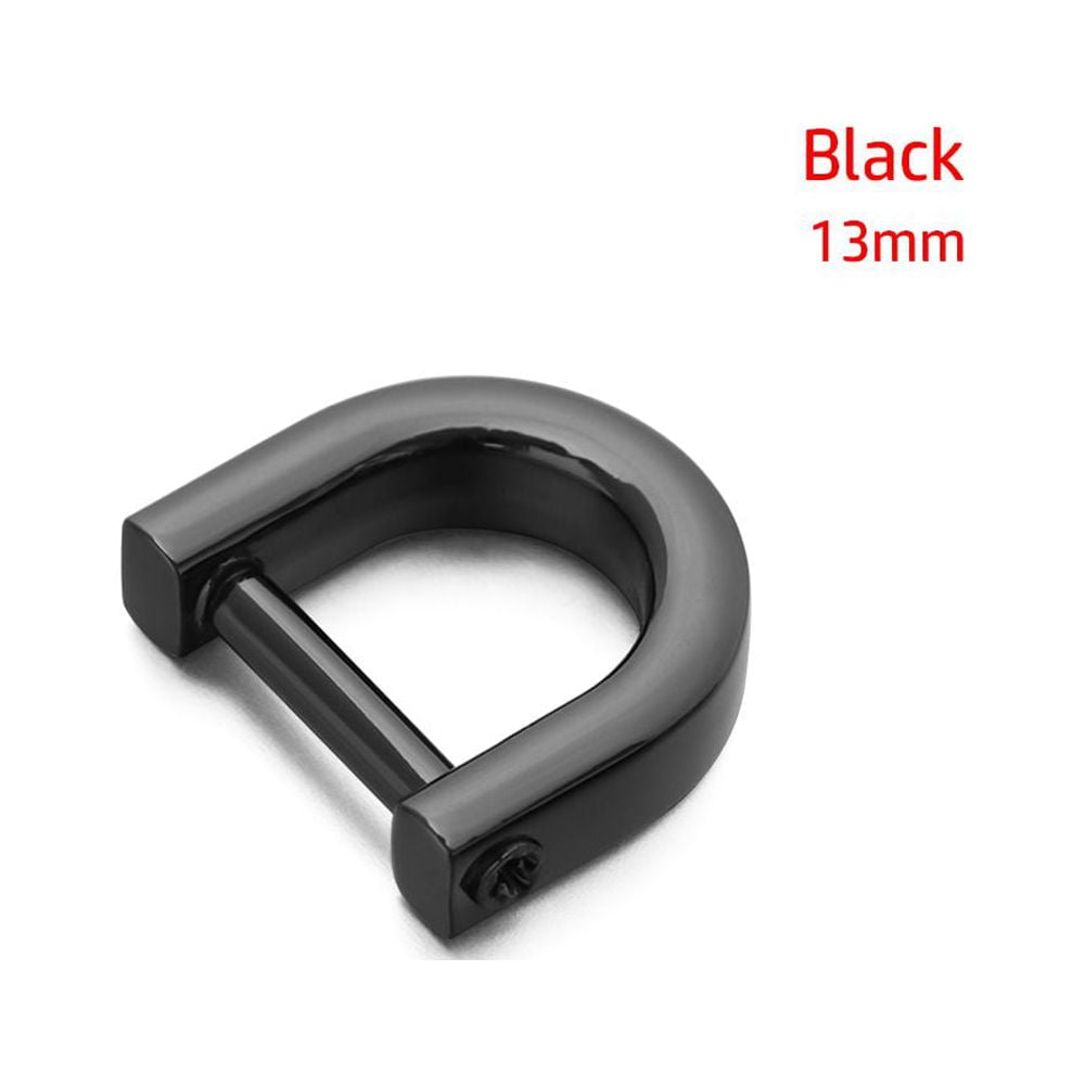 DIY Bag Strap Accessories Shoulder Webbing Buckle Detachable Open Screw ...