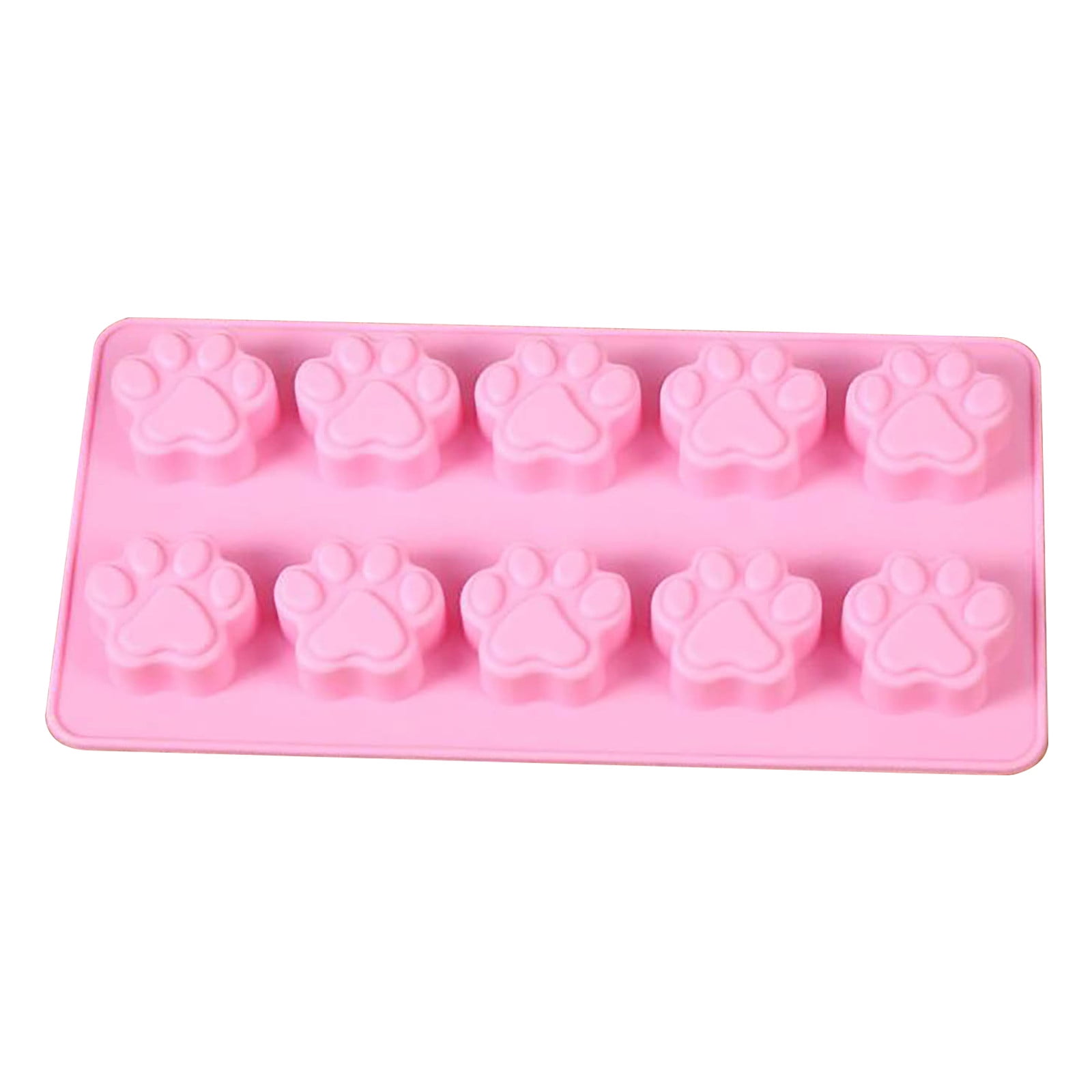 DIY Baking Cake Cat Paw Mold, Value Silicone Mold, Mini Pet Paw Print ...