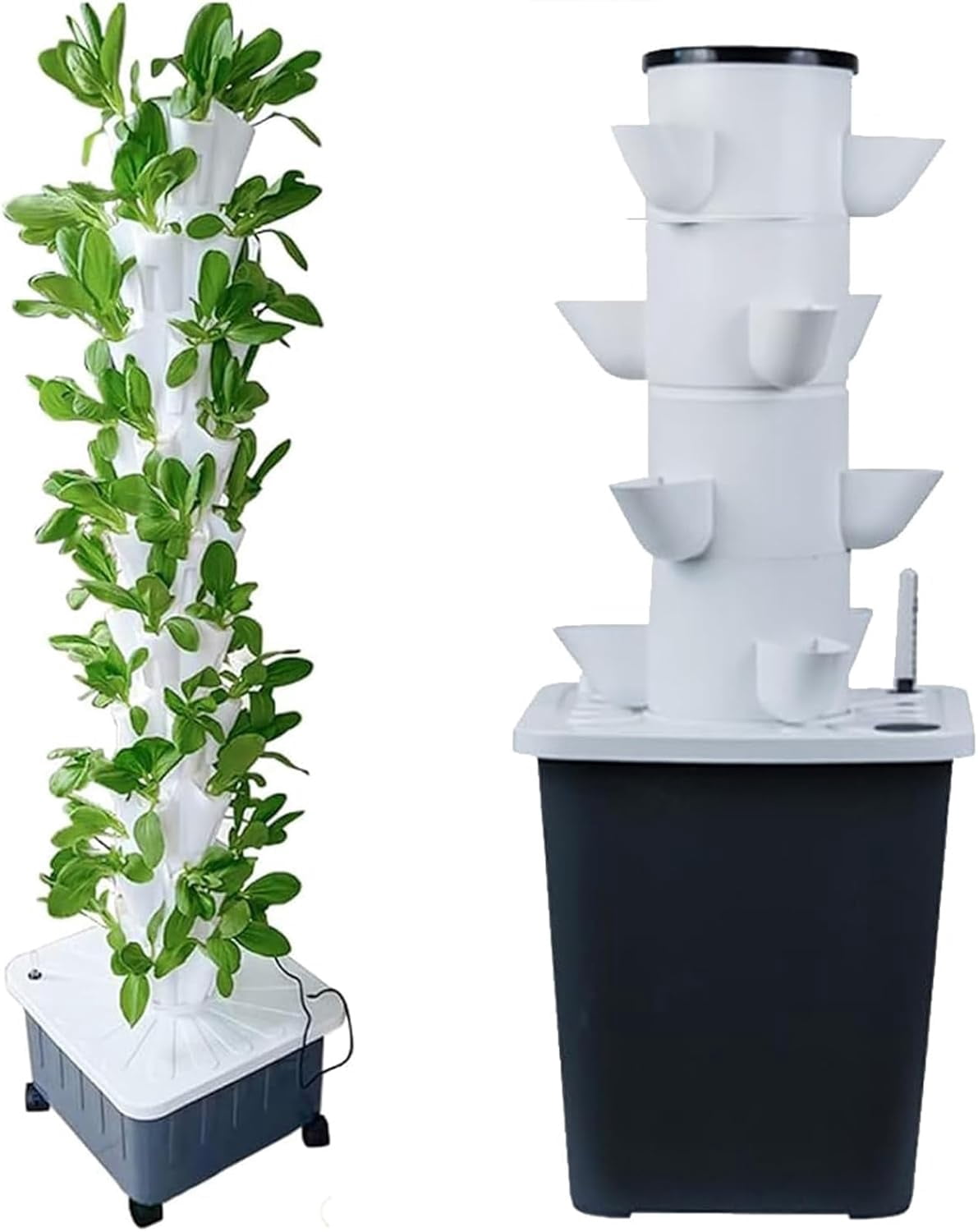 DIY Balcony Hydroponic Growing System Detachable PP Colonization Cups ...