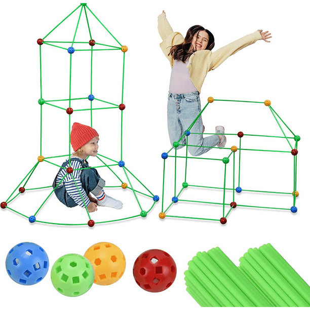 DIY Ball Insert Tent Fort Building Kit - Walmart.com