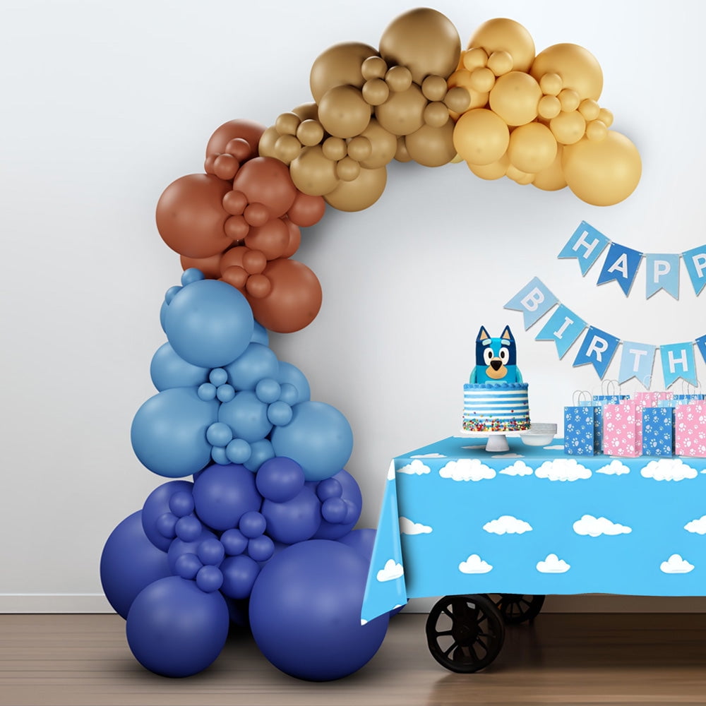 DIY Balloon Garland Arch PRO Kit - Bluey & Bingo Theme - Easy How To ...