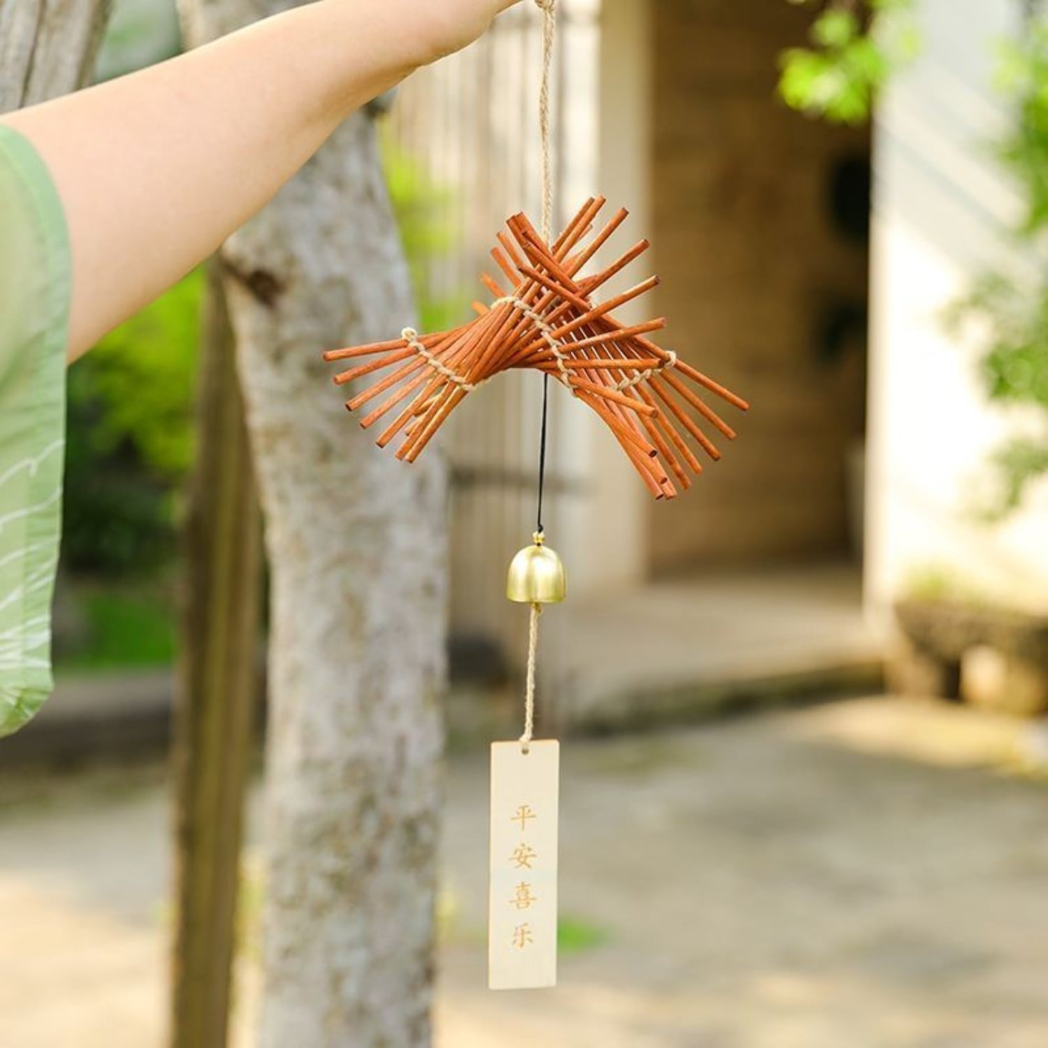 DIY Bamboo Wind Chime Craft Kit Handmade Decoration for Family Activity ...