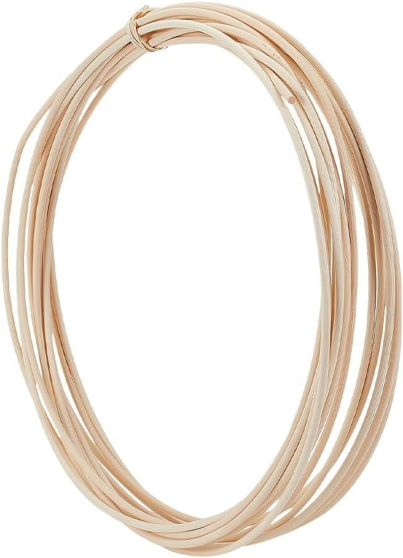 DIY Basket Weaving Round Reed 0.2 Inch 16.4 Feet Basket Weaving Cane ...