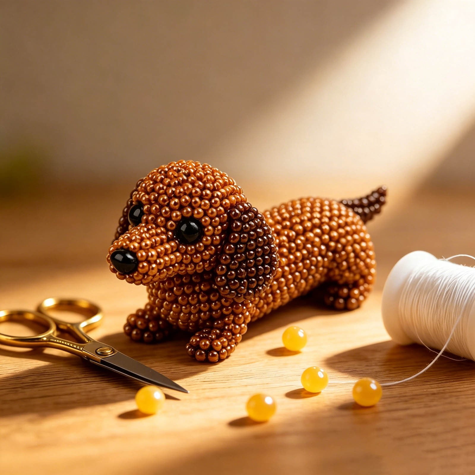 DIY Bead Embroidery Kit 3D Animal Beaded Embroidery Set with Colored ...