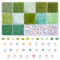 DIY Beads Jewelry Making Finding Kit Including 156g Lustered Glass Seed ...