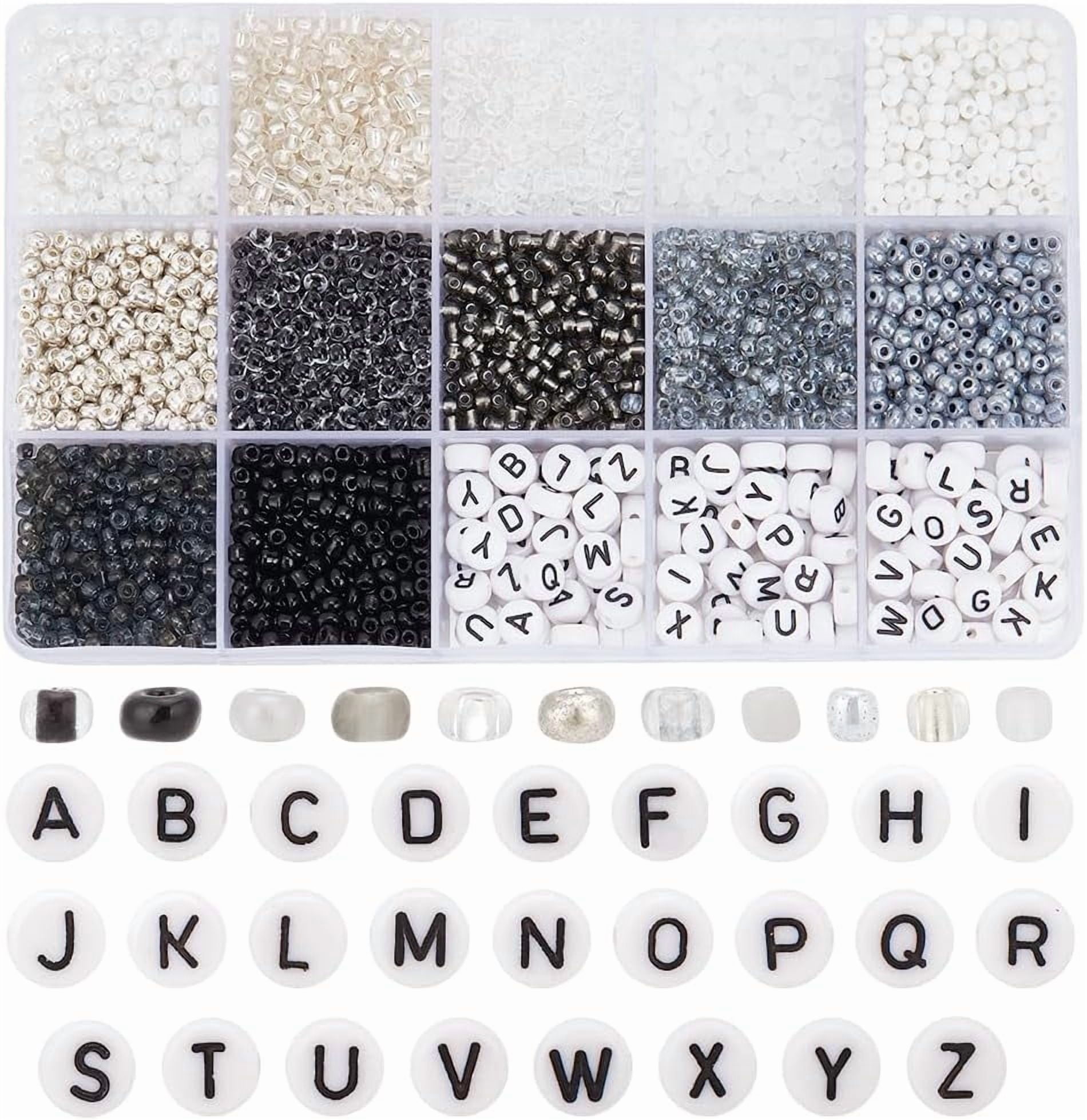 DIY Beads Jewelry Making Finding Kit Including Glass Seed Round ...