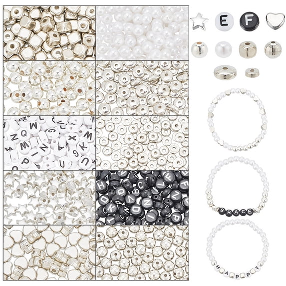 DIY Beads Jewelry Making Finding Kit Including Imitation Pearl Acrylic ...