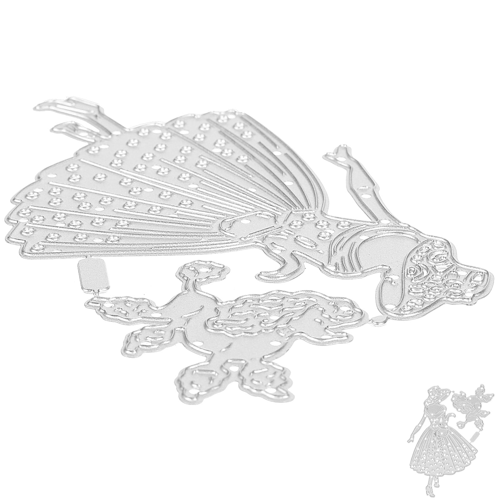 DIY Beauty and Flower Metal Carbon Steel Knife Mold Hand-embossed ...