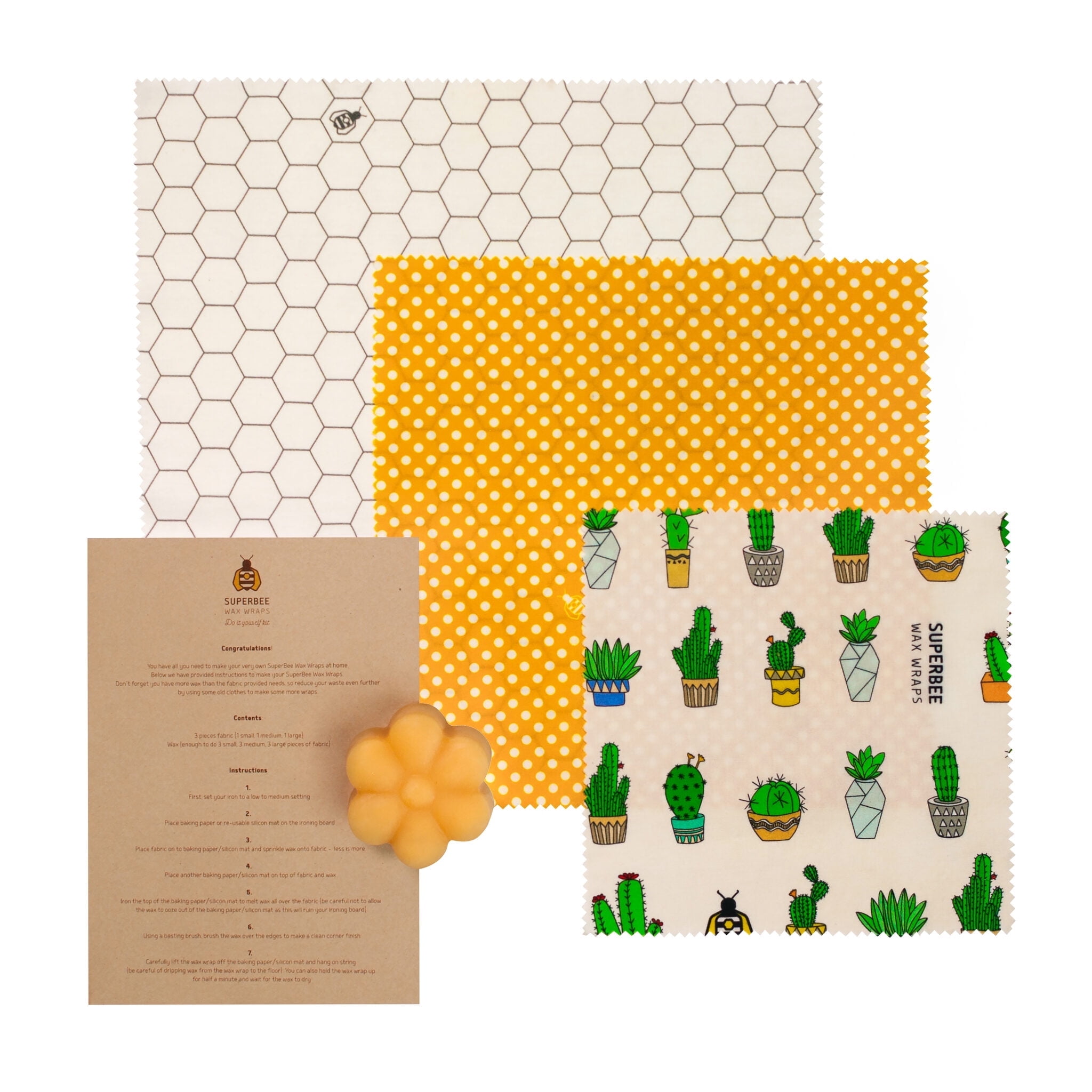 DIY Beeswax Wraps Kit - Walmart.com