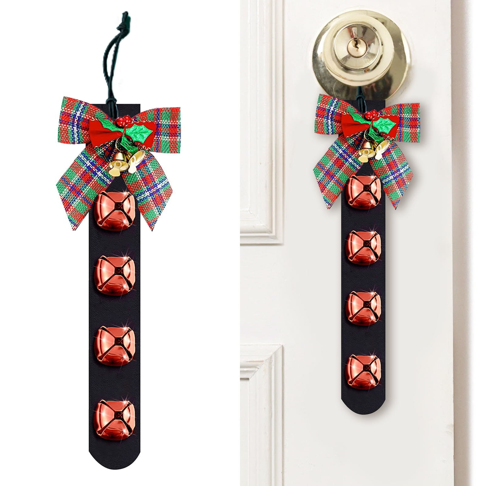 DIY Bells for Door Knob,1 Piece Christmas Bells Security for Door Bells ...