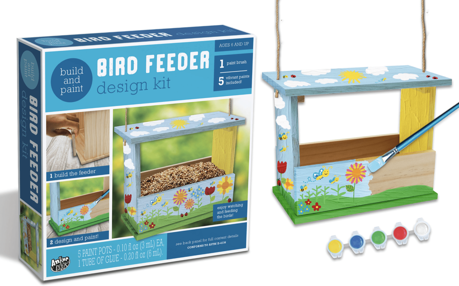DIY Bird Feeder Design Kit – Creative Outdoor Activity for Kids ...